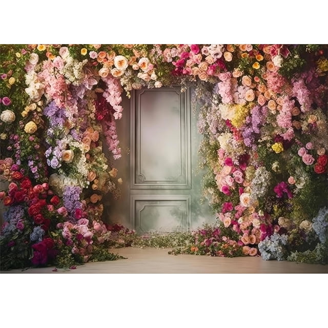 Abstract Flower Photography Backdrop Spring Scery Newborn Baby Birthday ...