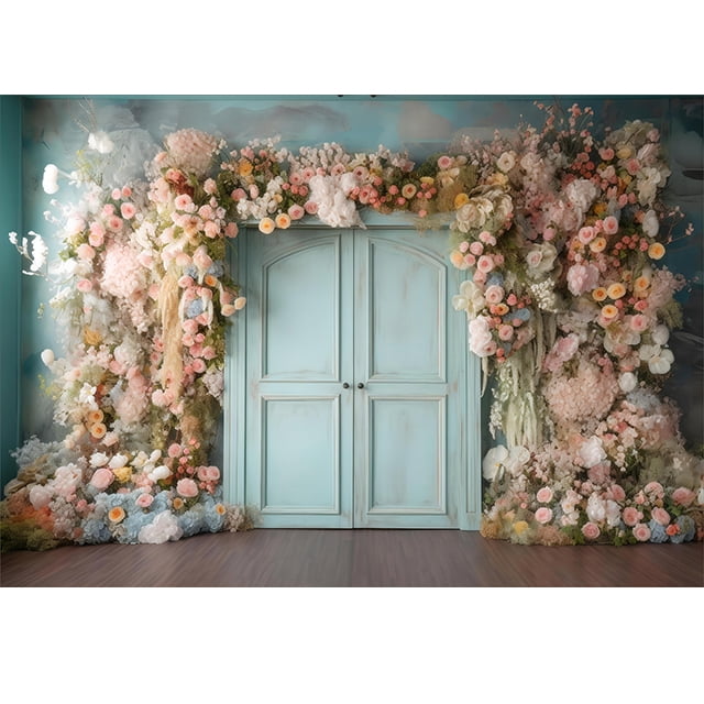 Abstract Flower Photography Backdrop Spring Scery Newborn Baby Birthday ...