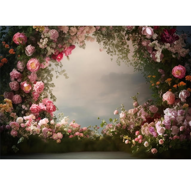 Abstract Flower Photography Backdrop Spring Scery Newborn Baby Birthday ...