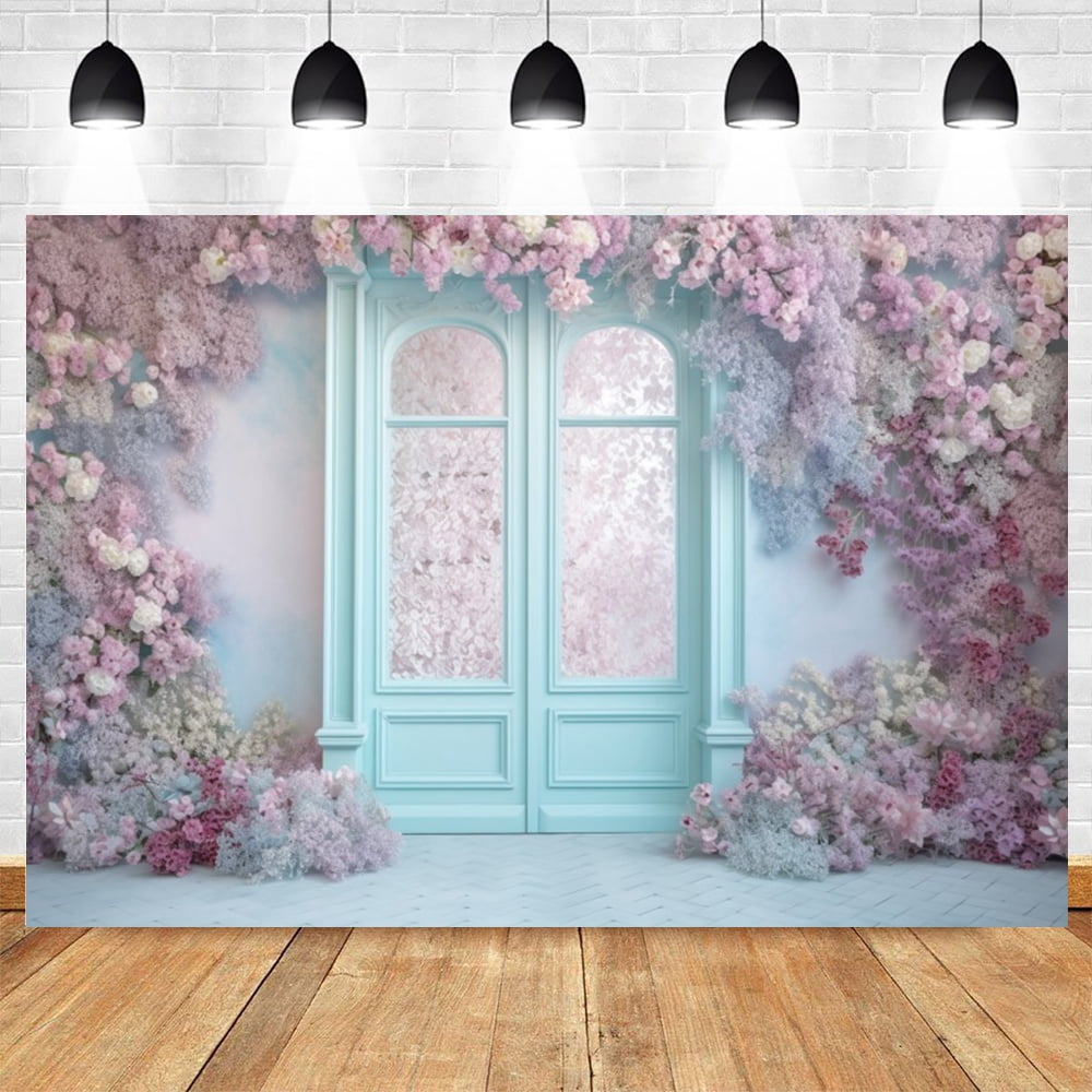 Abstract Flower Photography Backdrop Spring Scery Newborn Baby Shower ...