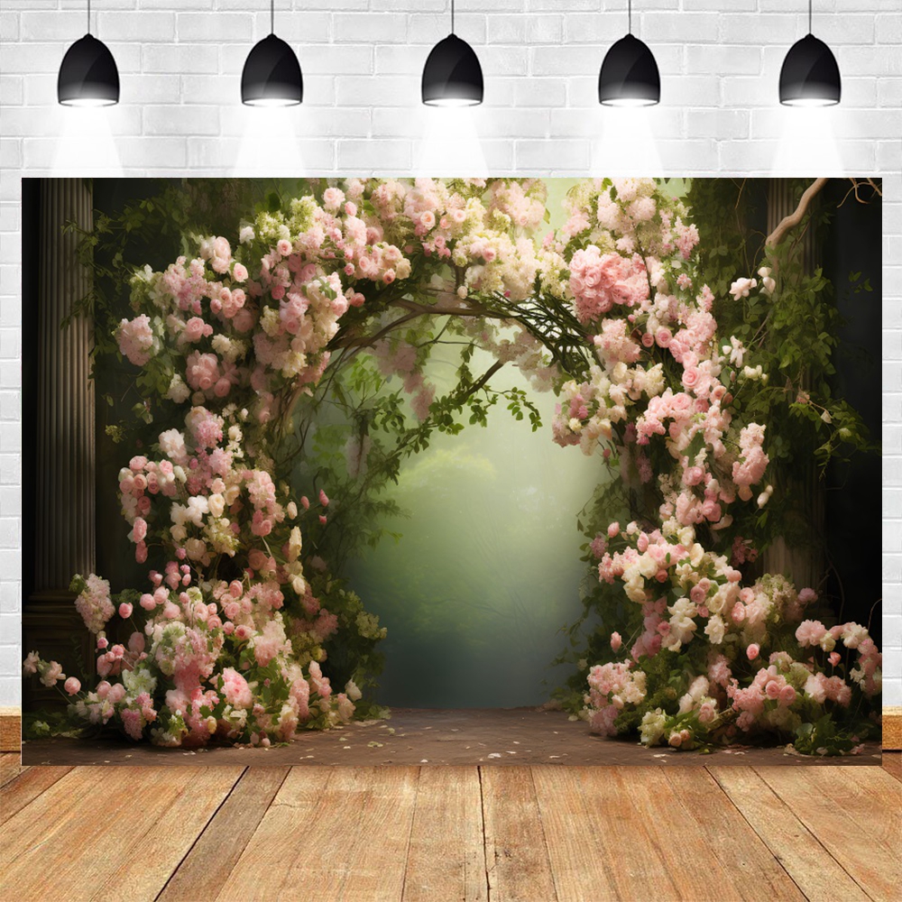 Abstract Flower Photography Backdrop Spring Scery Newborn Baby Shower ...
