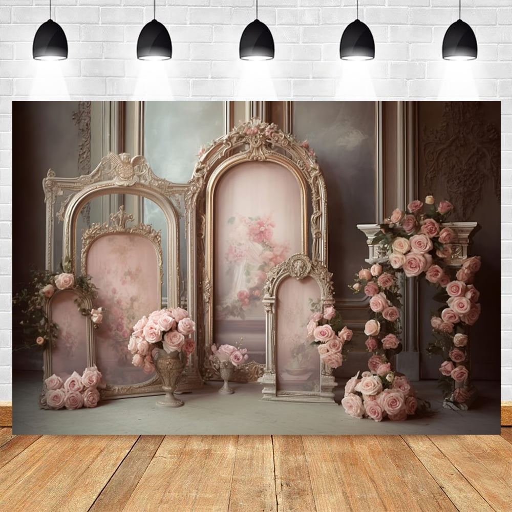 Abstract Flower Photography Backdrop Spring Scery Newborn Baby Shower ...