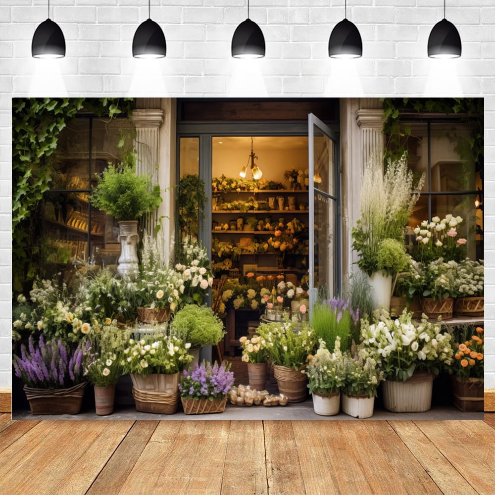 Abstract Flower Photography Backdrop Spring Scery Newborn Baby Shower ...