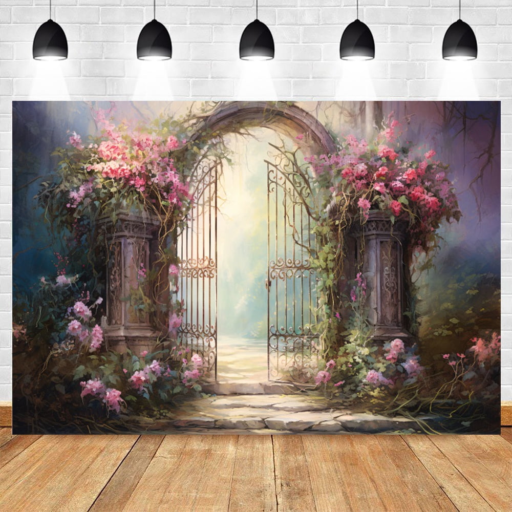 Abstract Flower Photography Backdrop Spring Scery Newborn Baby Shower ...