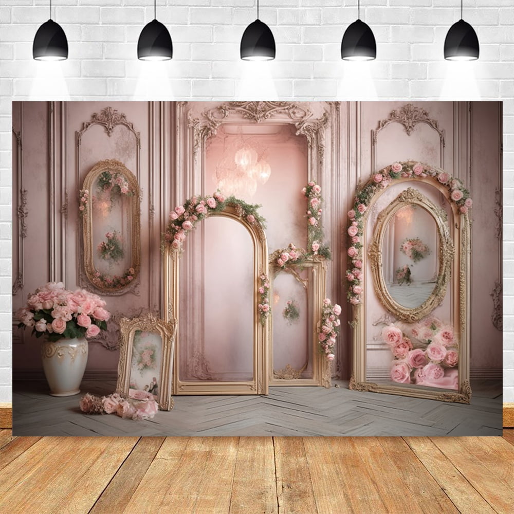 Abstract Flower Photography Backdrop Spring Scery Newborn Baby Shower ...