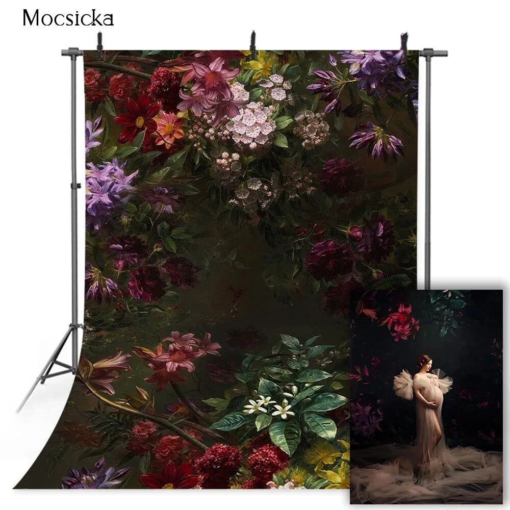 Abstract Flowers Backdrop Photography Spring Adult Kids Portrait ...