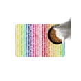Abstract Flowers Doormat Non Slip Diatomaceous Earth Door Mat Absorbent ...