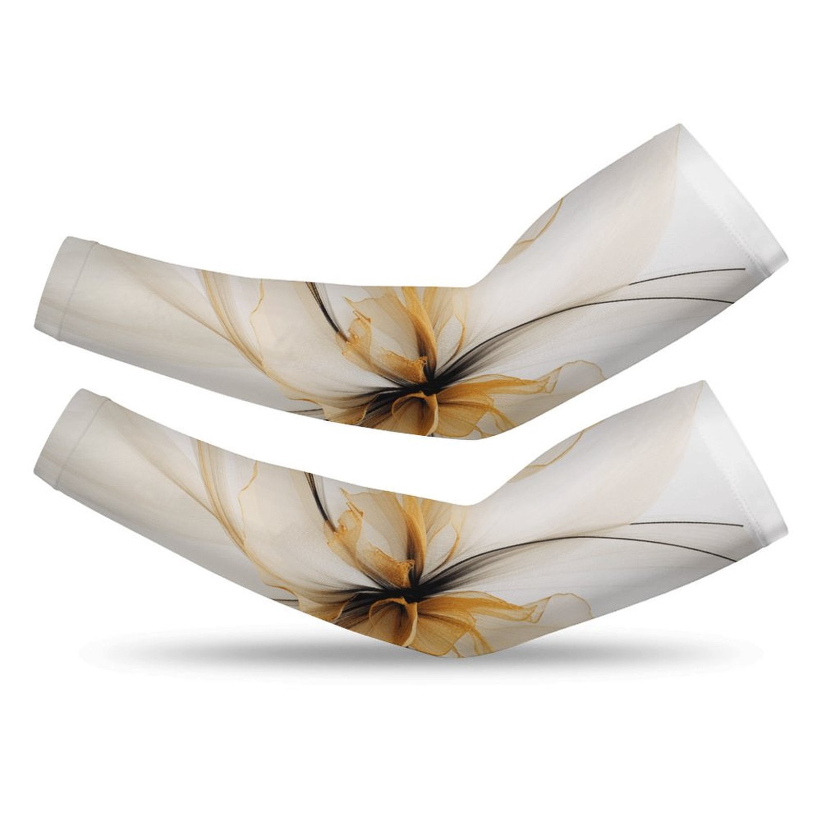 Abstract Flowers Gardening Sleeves Farm Sun Protection Arm Cooling ...
