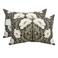 Abstract Flowers Outdoor Pillows for Chaise Lounge Chair Beach Headrest ...