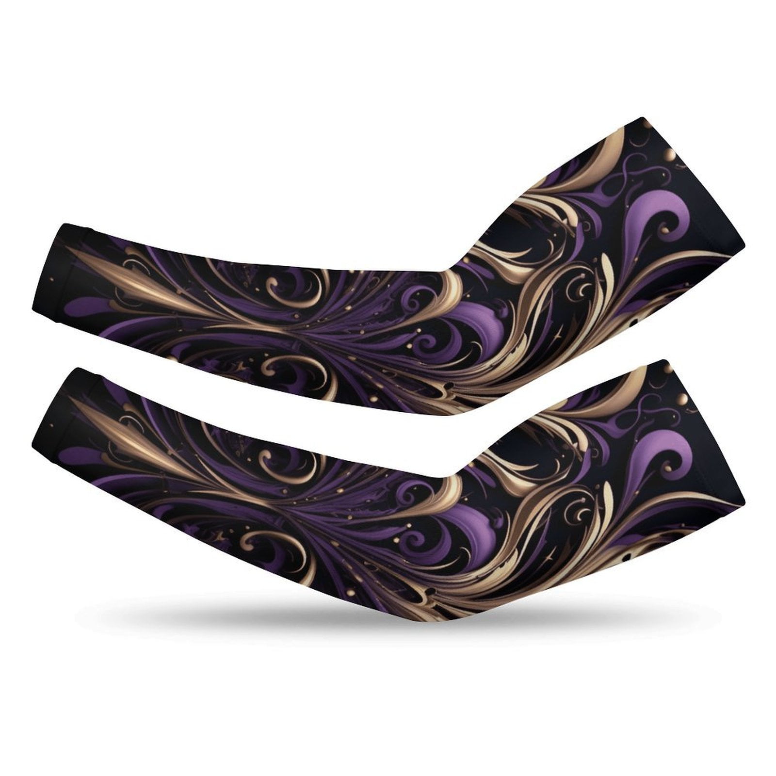 Abstract Flowers Protection Cooling Arm Sleeves For Men Women, Uv ...