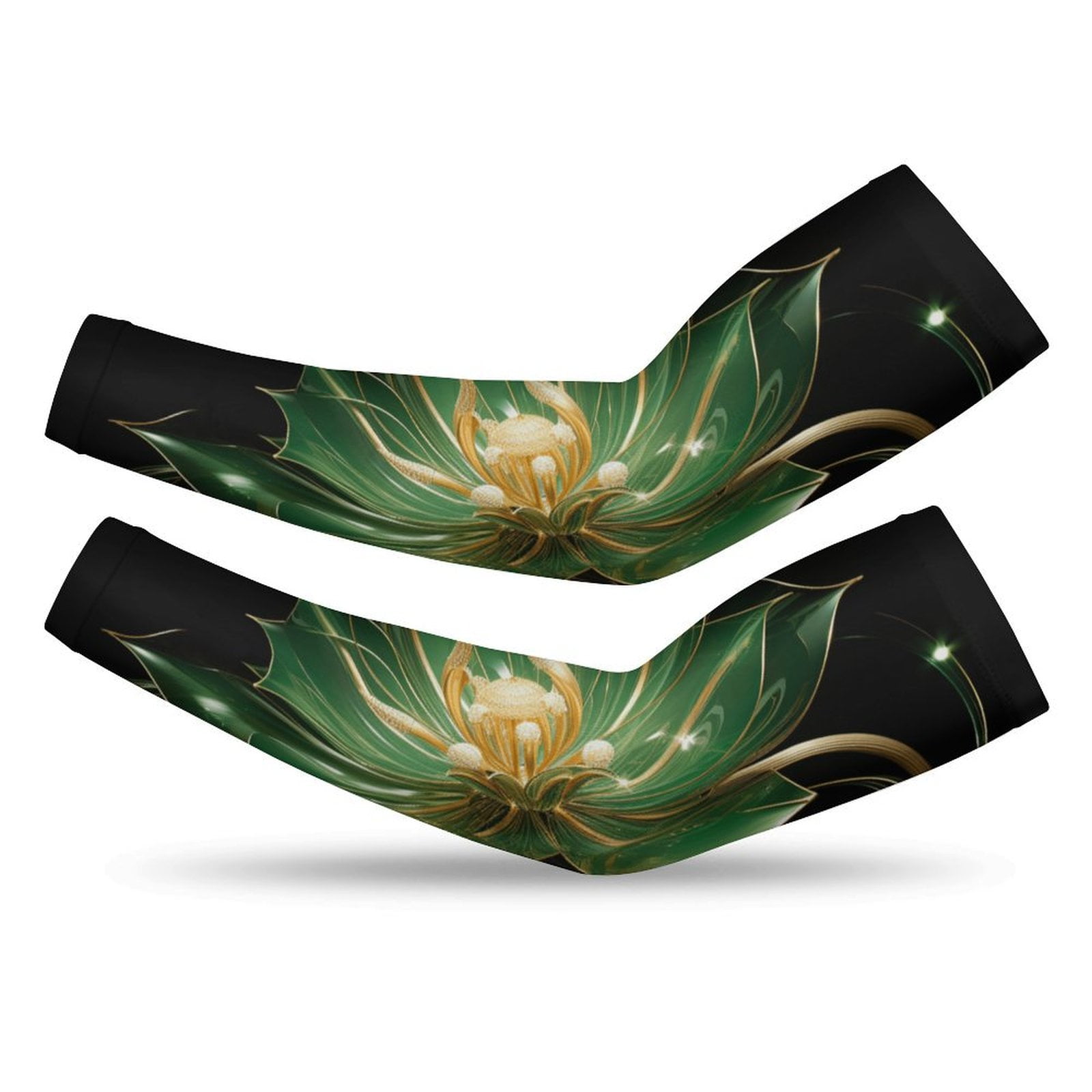 Abstract Flowers Protection Cooling Arm Sleeves For Men Women, Uv ...