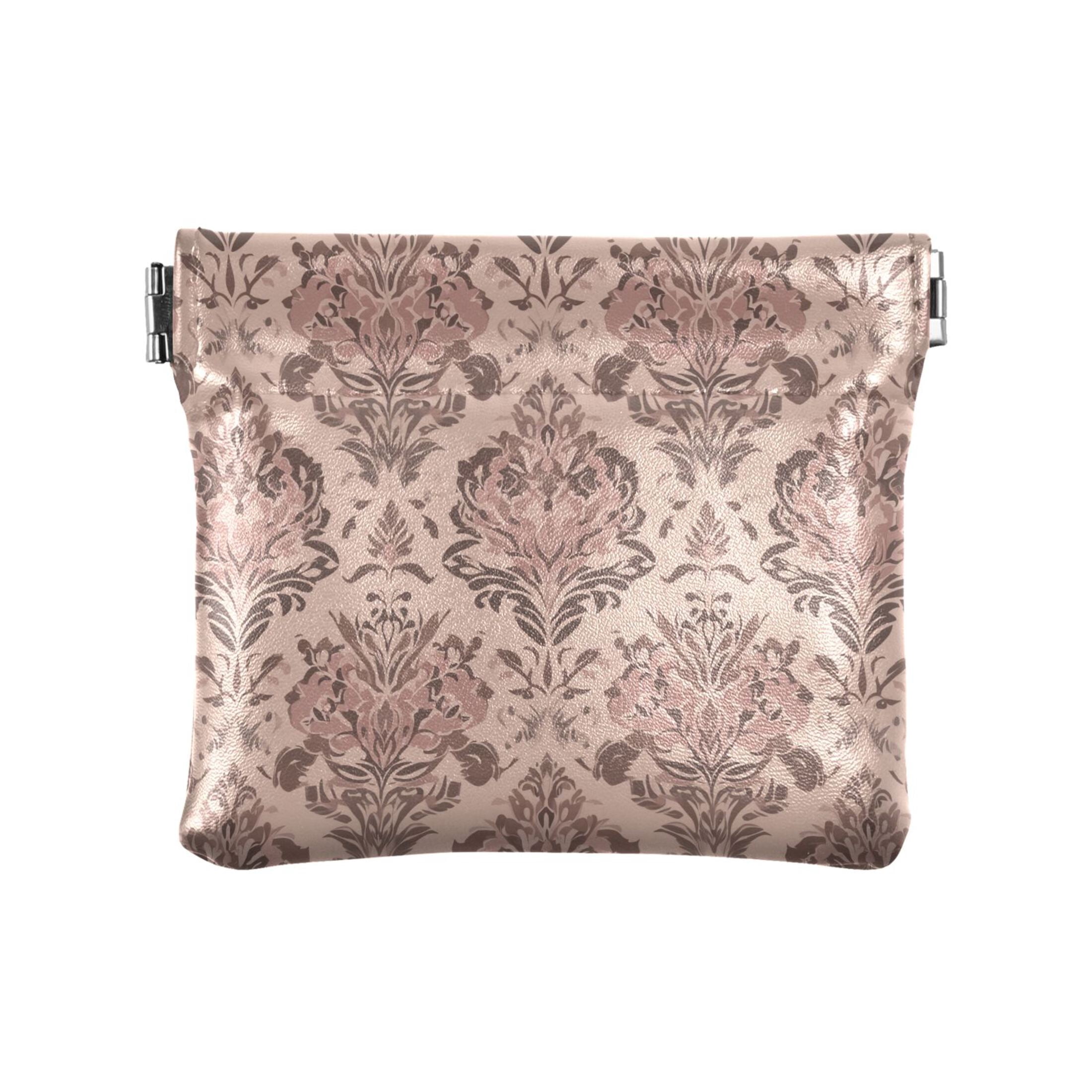 Abstract Flowers Retro Tone Women's Coin Purses Change Pouches Wallets ...
