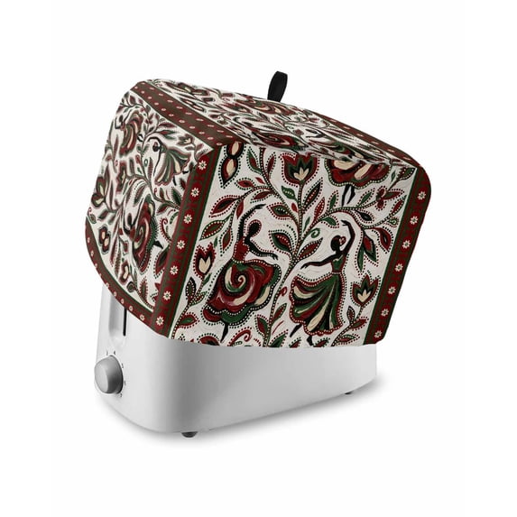Abstract Flowers Toaster Cover 2 Slice, Small Kitchen Appliance Covers ...