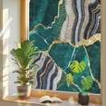 Abstract Flowing Marble Fluid Art Window Privacy Film, Rainbow Film ...