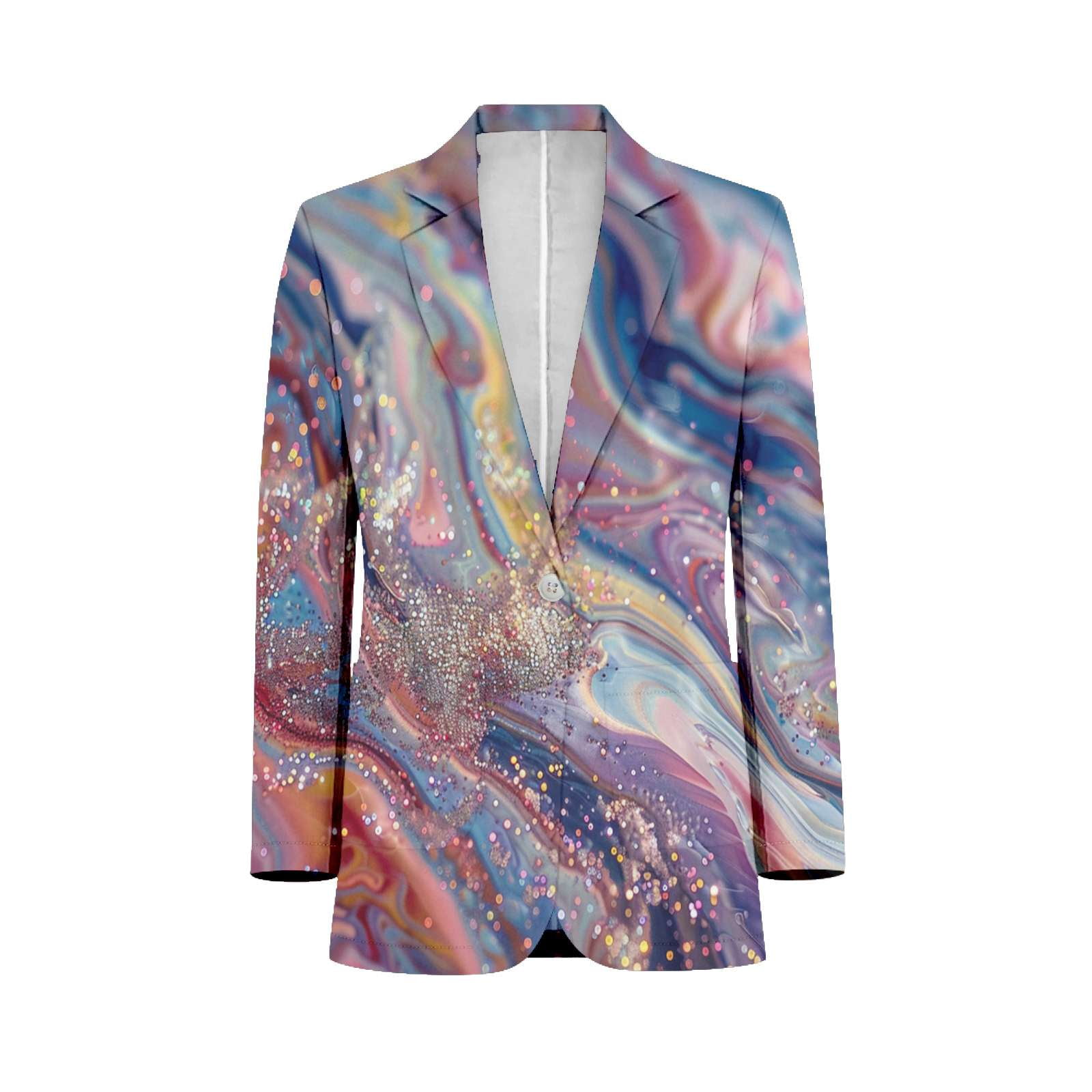 Abstract Fluid Art Mens Suits Shawl Collar Slim Fit Suit Mens Groom ...