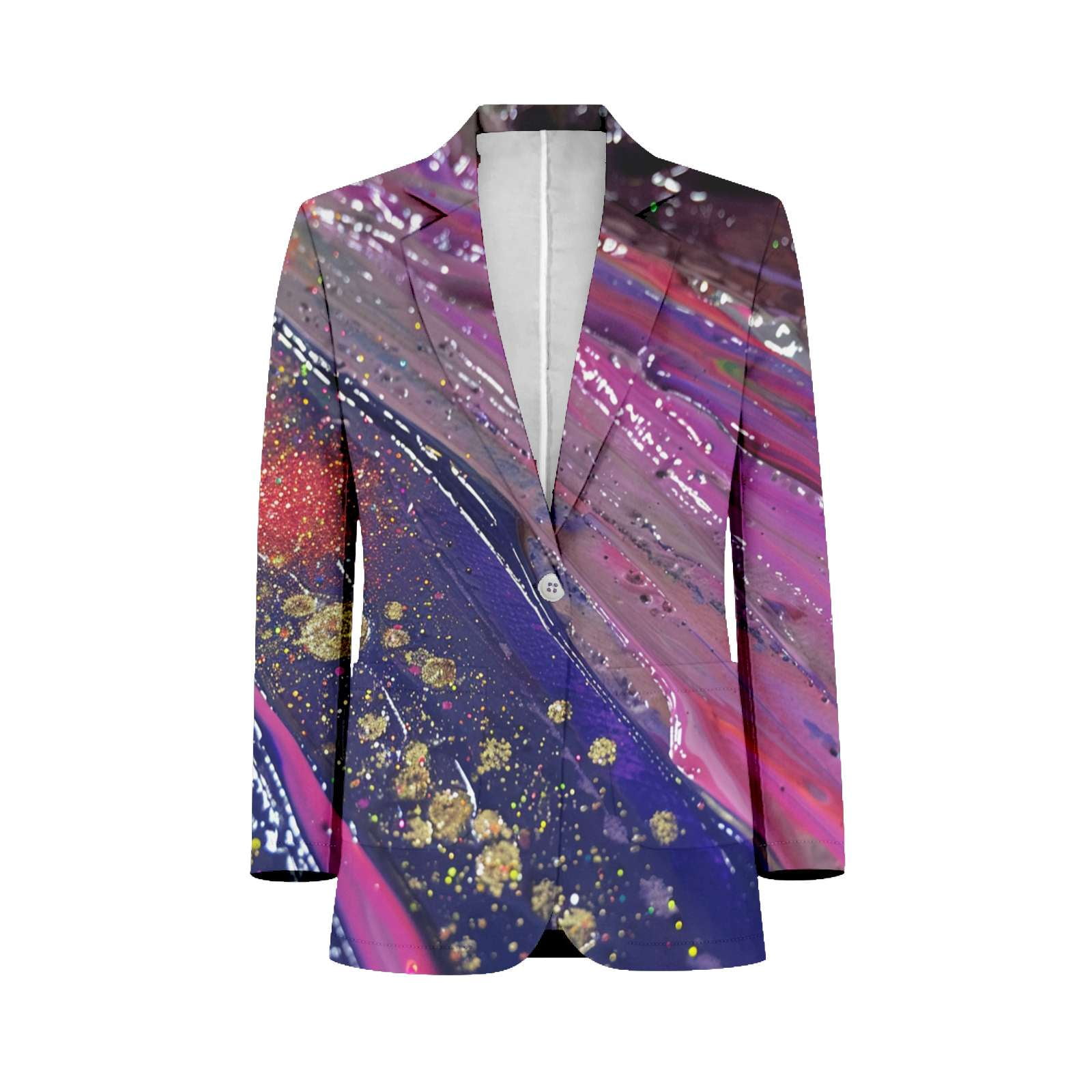 Abstract Fluid Art Mens Suits Shawl Collar Slim Fit Suit Mens Groom ...