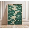 Abstract Forest Canopy Poster Japanese Line Art Modern Nature Art ...