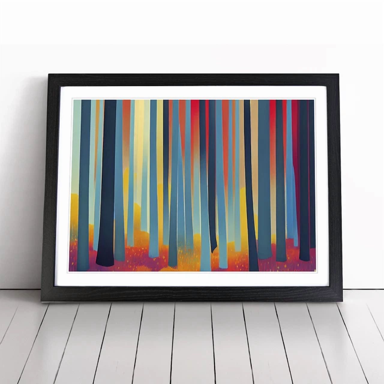 Abstract Forest Summer Vol.3 Wall Art Print Poster Art Home Decor ...
