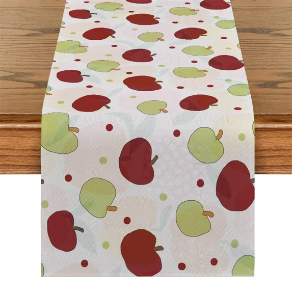 Abstract Fruit Table Flag Lemon Table Runner Modern Abstract Art ...