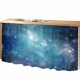 Abstract Galaxy Cabinet Curtains Beautiful Starry Sky Sink Skirt ...