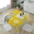 Abstract Geometric Art Table Cloth 60x60in, Waterproof Square ...