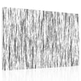 Abstract Geometric Canvas Print Wall Art, Ombre Gradient Gray Tree ...