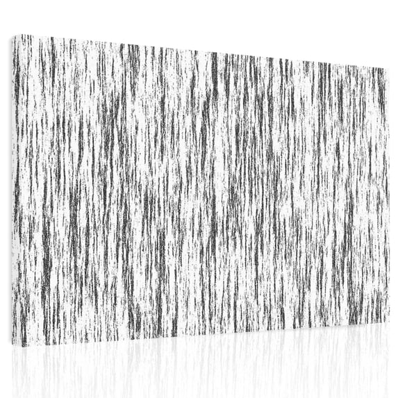 Abstract Geometric Canvas Print Wall Art, Ombre Gradient Gray Tree ...