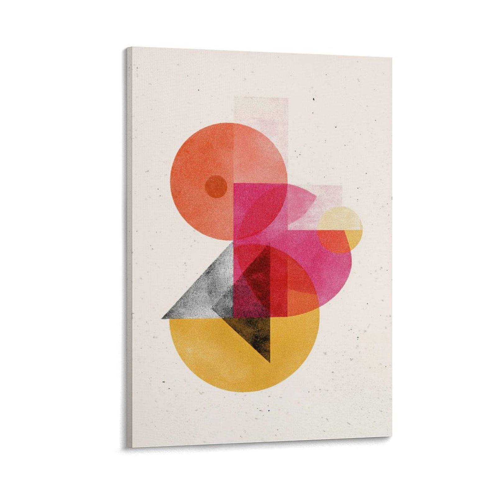 Abstract Geometric Painting On Canvas Wall Art Poster Scroll Picture ...