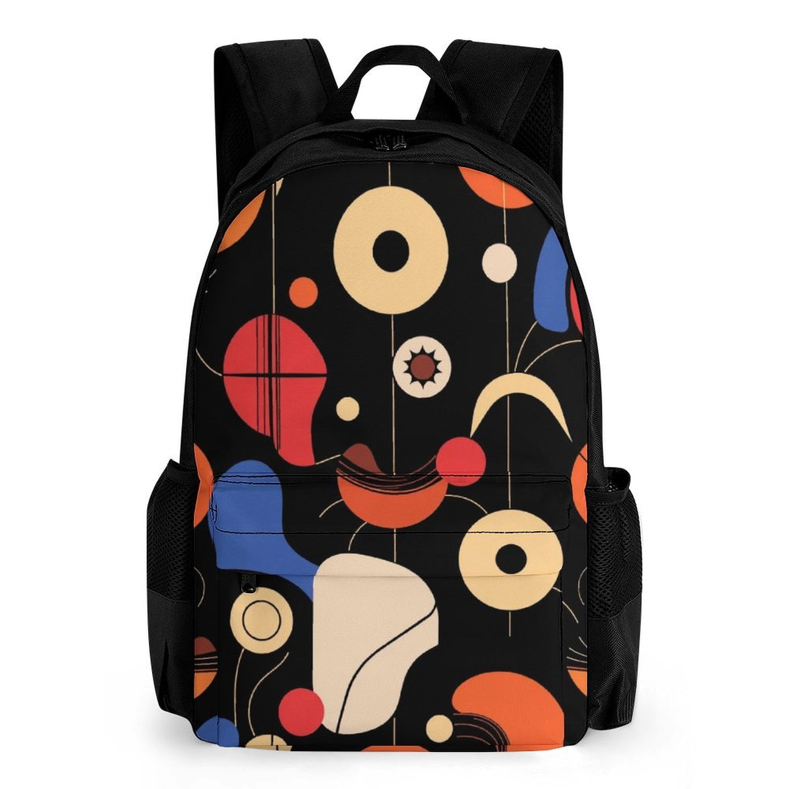 Abstract Geometric Pattern Backpack Camping Backpacks Women Men Bags ...