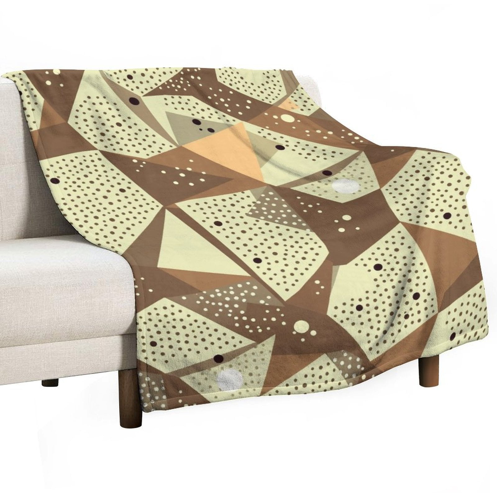 Abstract Geometric Pattern Blanket Picnic Blankets Warm Blanket Soft ...