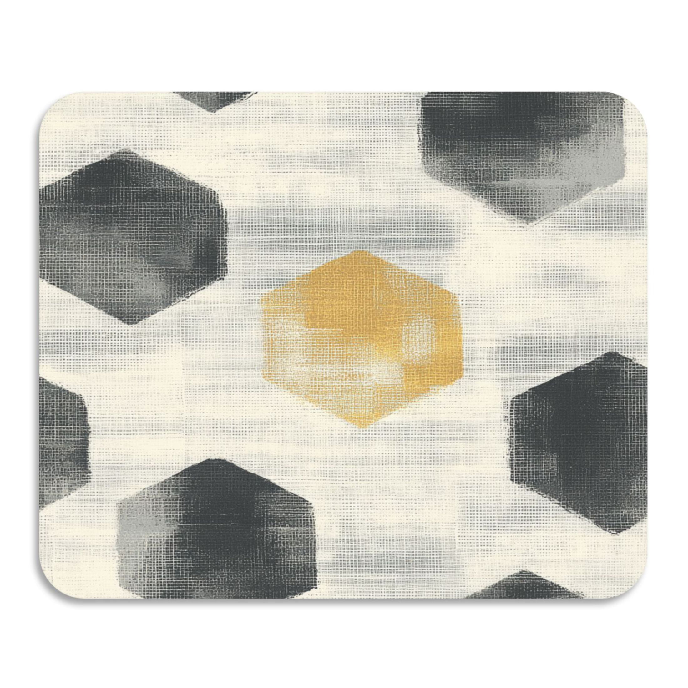 Abstract Geometric Pattern Diatomaceous Earth Water Absorbent Mat, Anti ...