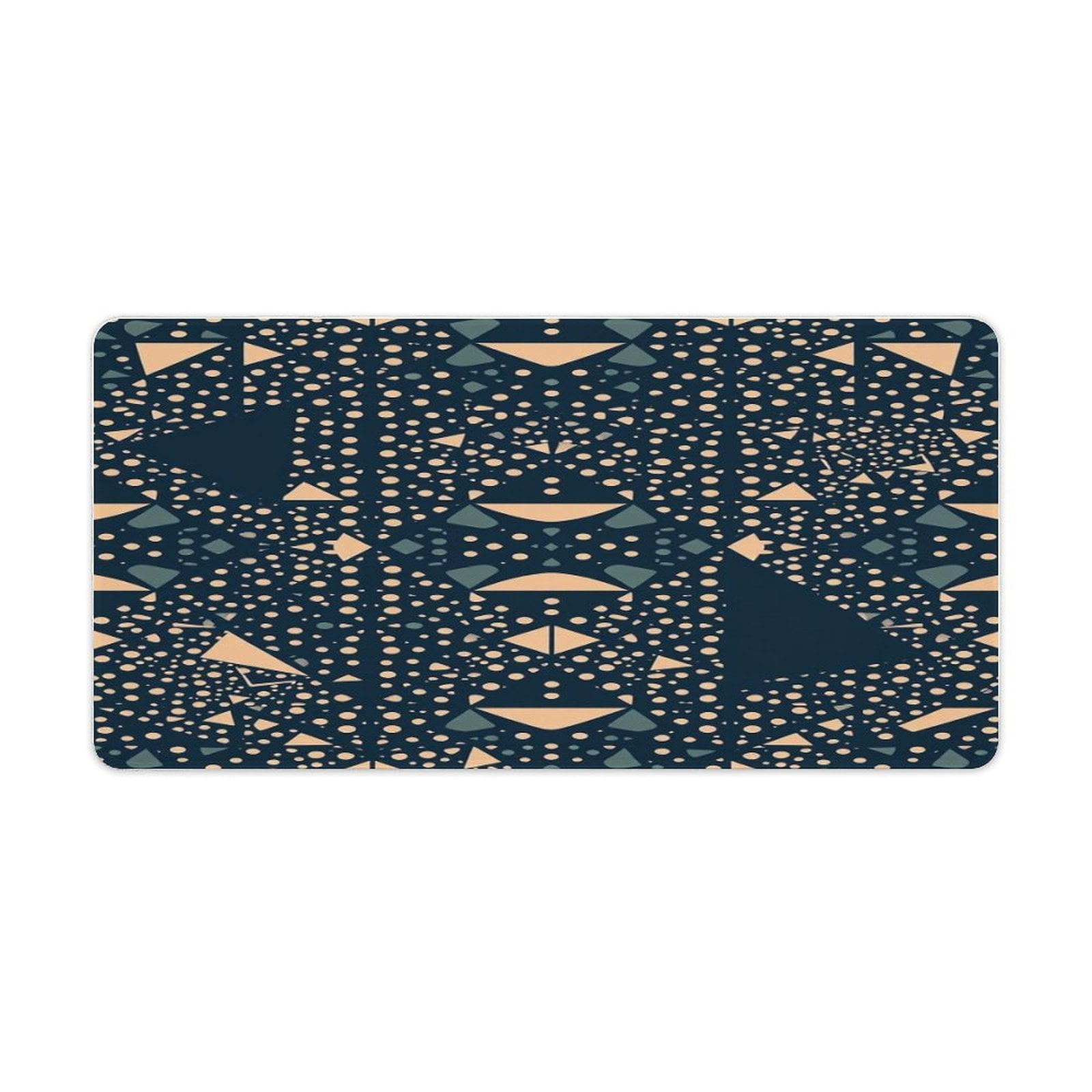 Abstract Geometric Pattern Mouse Pad Playmat Office Non-Slip Computer ...