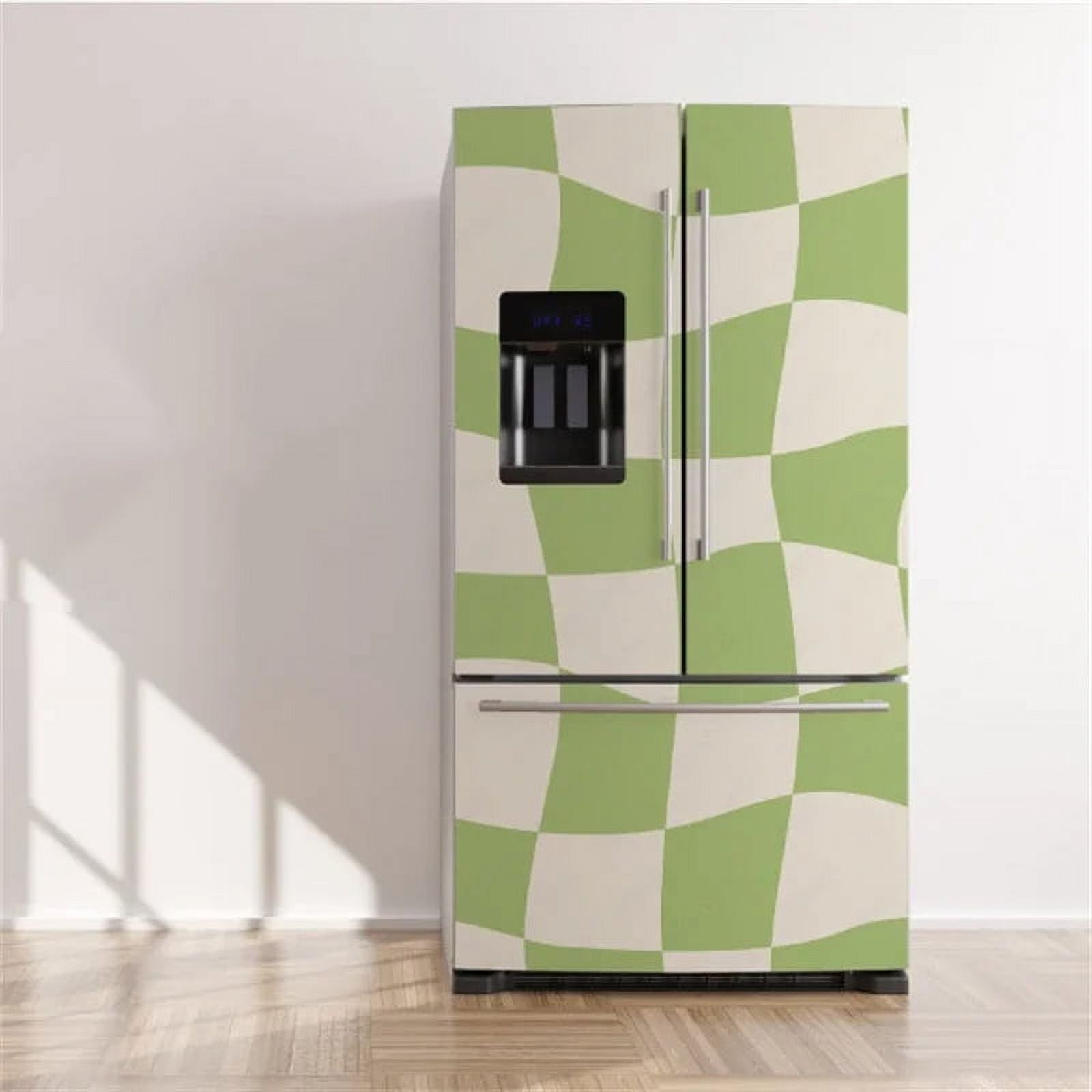 Abstract Geometric Pattern Refrigerator Sticker Wallpaper Visual ...