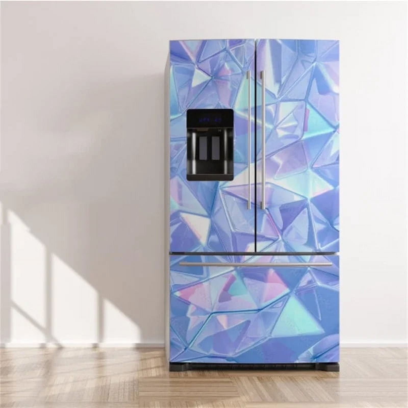 Abstract Geometric Pattern Refrigerator Sticker Wallpaper Visual ...