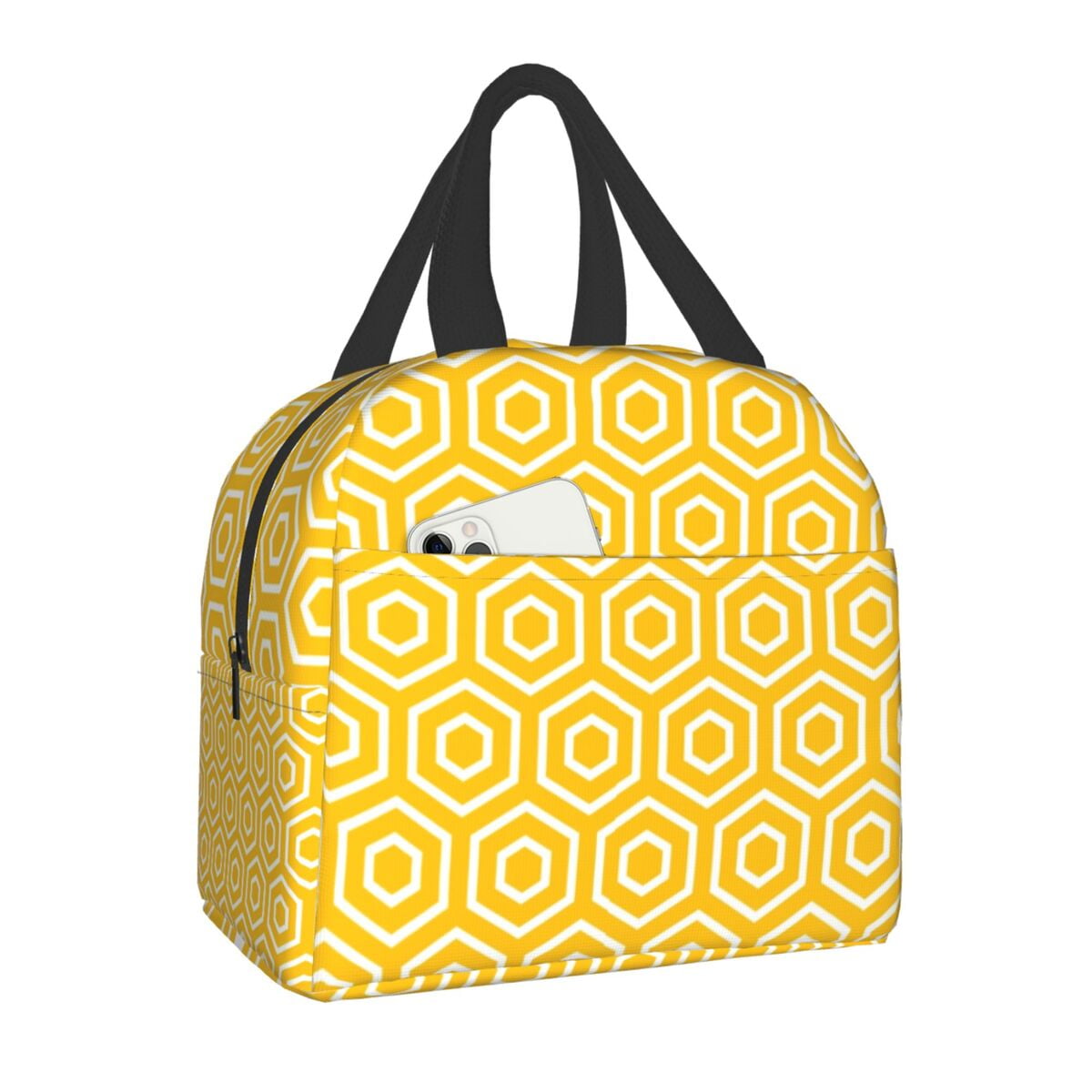 Abstract Geometric Quatrefoil Lunch Box Women Multifunction Cooler ...