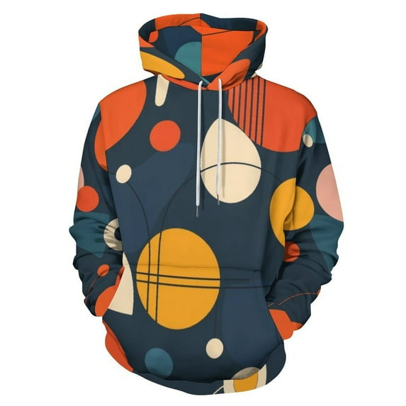Abstract Geometric Shapes(7) Hoodie Men Pullovers Hoodies Womens ...