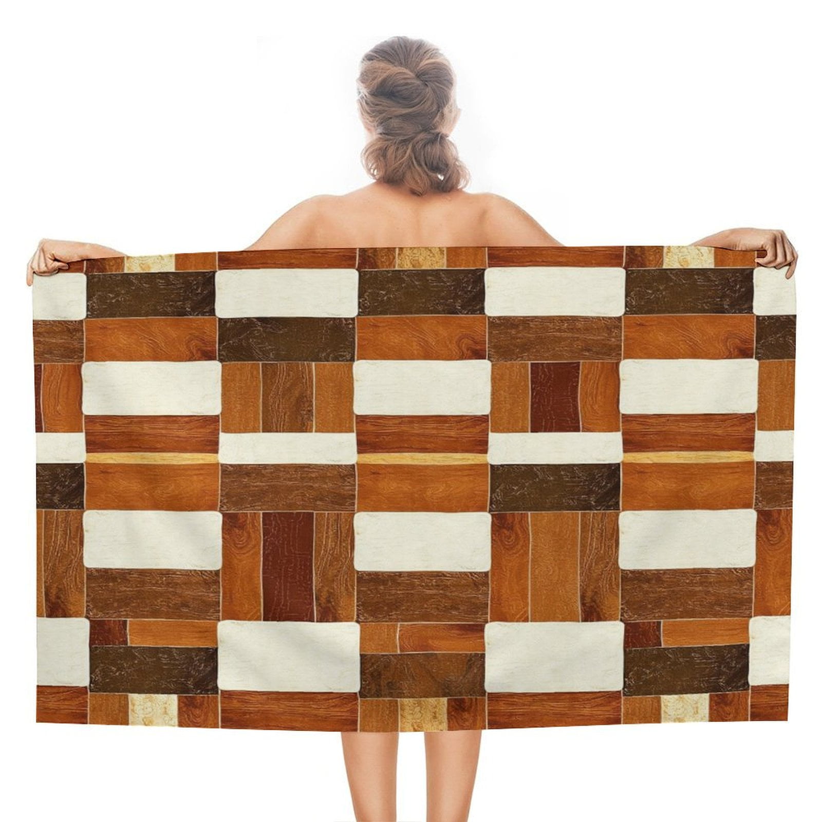 Abstract Geometrical Beach Blanket Soft Absorbent Lightweight Long Wide ...