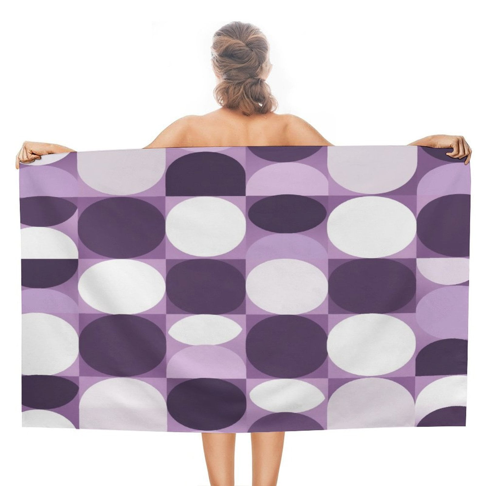 Abstract Geometrical Beach Blanket Soft Absorbent Lightweight Long Wide ...