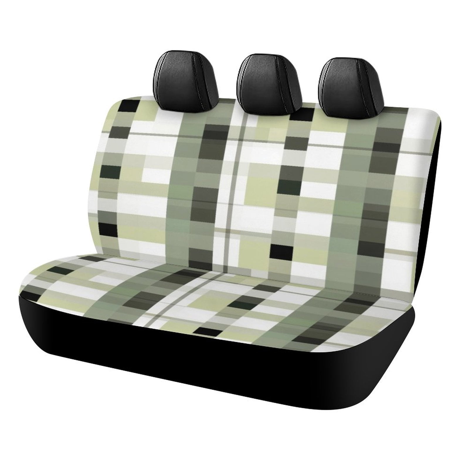 Abstract Geometrical Car Back Seat Pad Useful Stain Resistant Covers ...