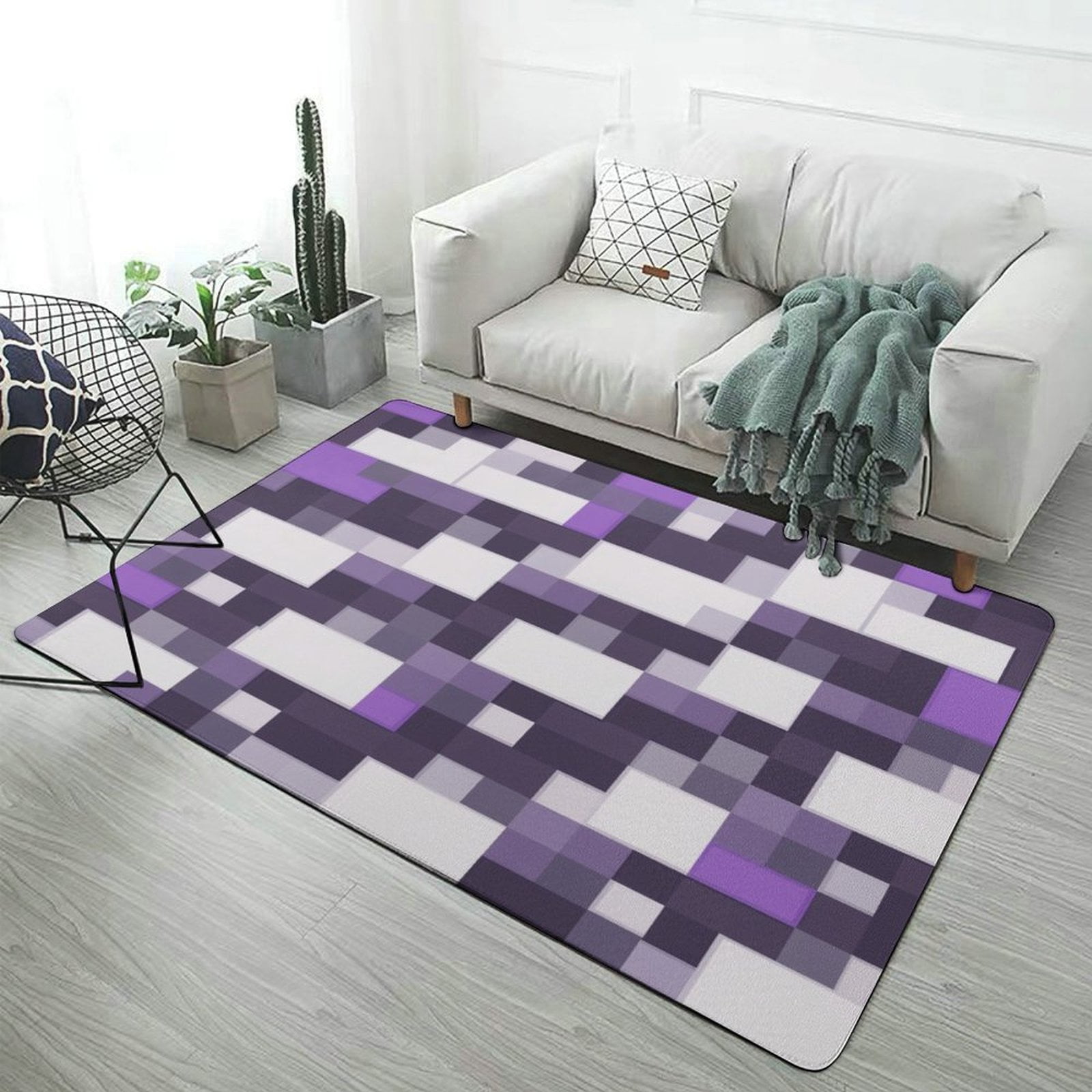 Abstract Geometrical Carpet for Living Room Luxury Home Rations Sofa ...