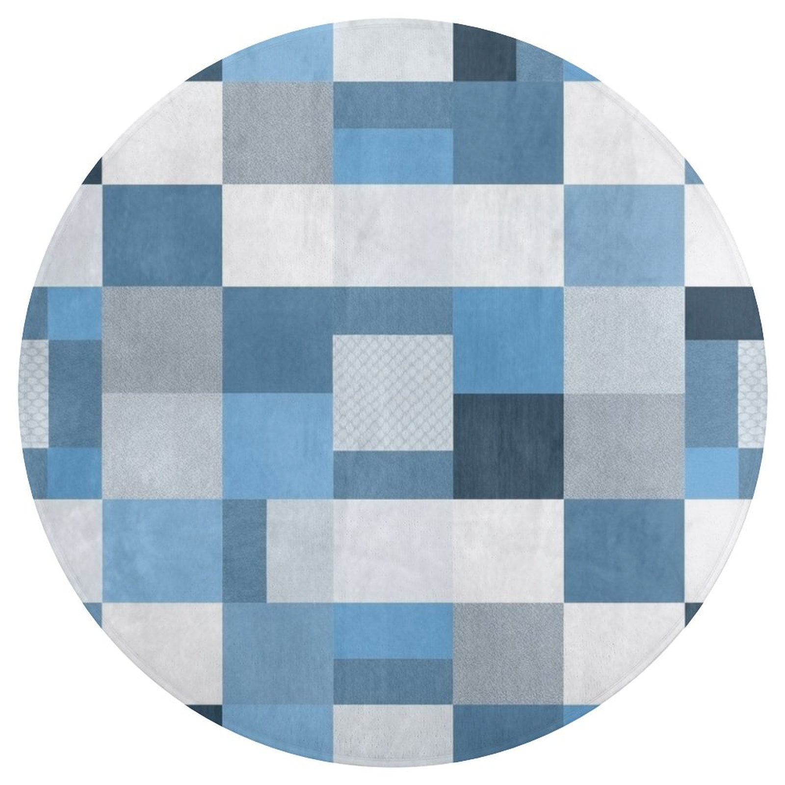 Abstract Geometrical Round Carpet Living Room Carpet Modern And Stylish ...