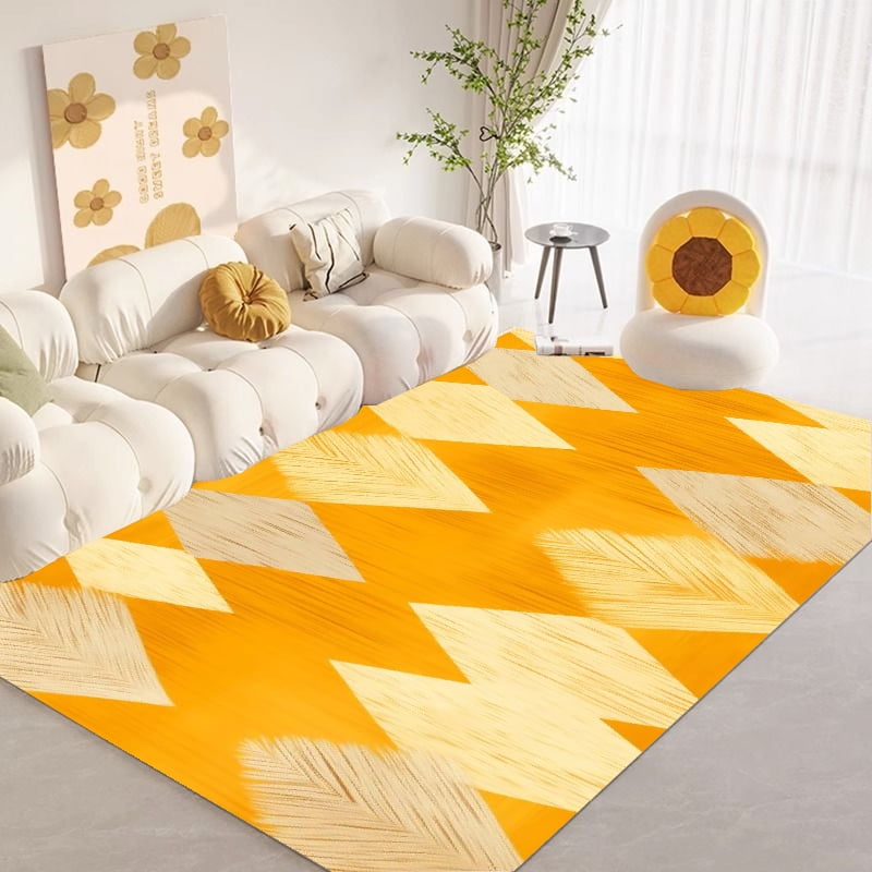 Abstract Geometry Carpet for Living Room tapis Home Bedroom Bedside Rug ...