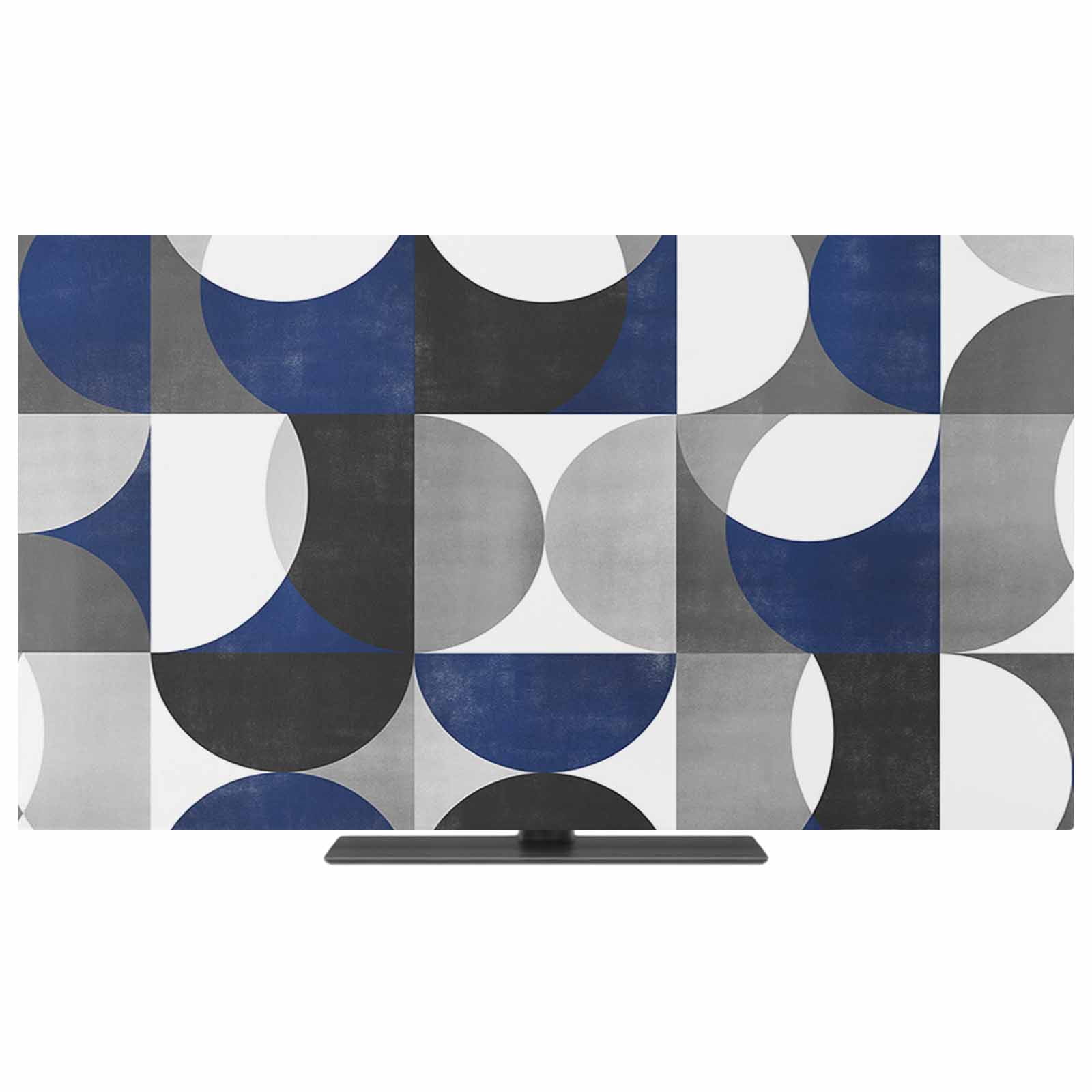 Abstract Geomrtry TV Dust Cover,Stretchable TV Screen Desktop Computer ...