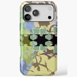 Abstract Glitch Art Digital Distortion Case iPhone 17 to 11 Pro Max ...