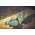 Abstract Golden Butterfly 500 Piece Jigsaw Puzzle for Adults, Stunning ...