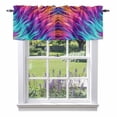 Abstract Gradient Art Valances for Windows Blue Purple Pink Ombre ...