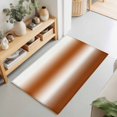 Abstract Gradient Orange Rectangle Area Rug 2x3ft,Living Room Rug Non ...
