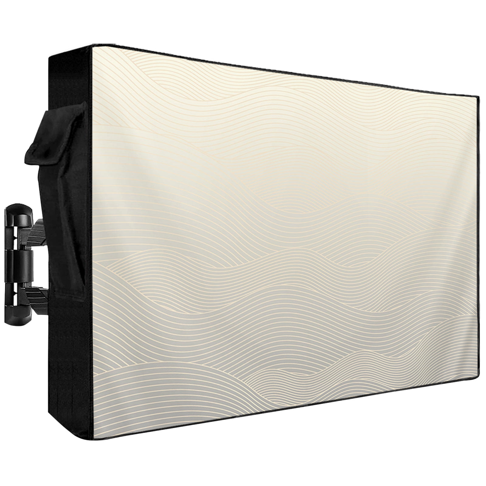 Abstract Gradient Outdoor TV Cover 30 to 32 inch Line Art Waterproof ...