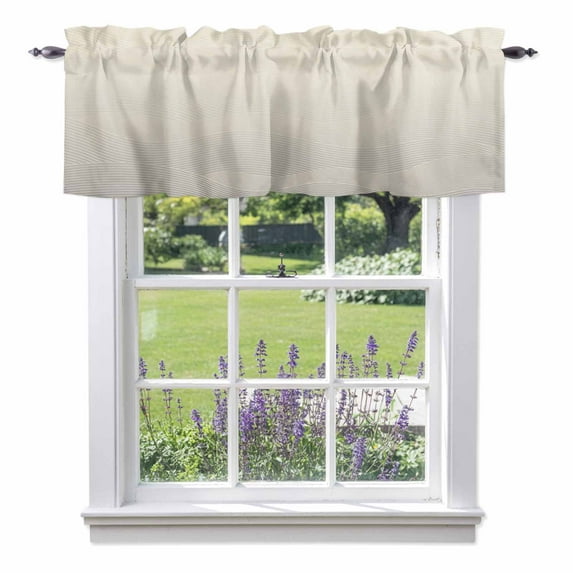 Abstract Gradient Valances for Windows, Line Art Valance Window ...