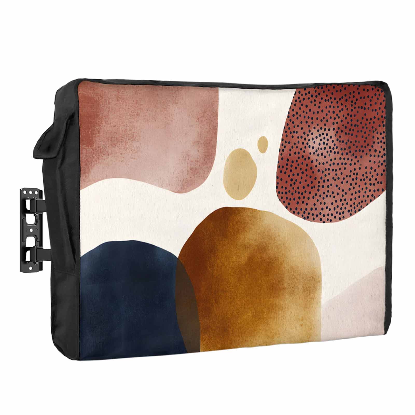 Abstract Graffiti Circle Outdoor TV Cover 70 to 75 inch Weatherproof ...